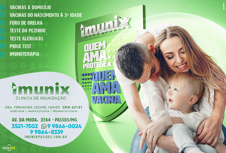 IMUNIX CLÍNICA DE VACINAS, 3521-7502 - Click & Disk