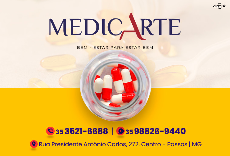 .MEDICARTE FARMÁCIA DE MANIPULAÇÃO, 3521-6688 - Click & Disk