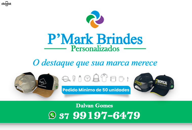 P'MARK BRINDES PERSONALIZADOS, 99197-6479 - Click & Disk