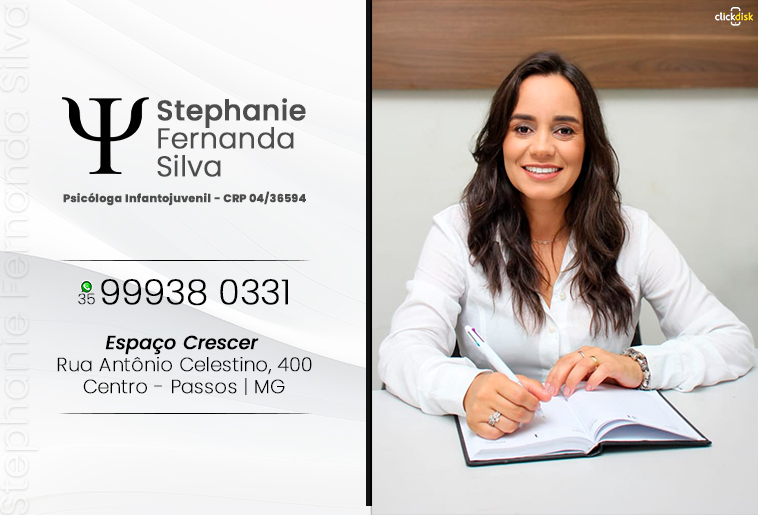 Banner PSICÓLOGA STEPHANIE FERNANDA SILVA