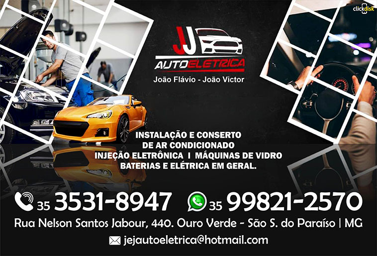 AUTO ELÉTRICA JJ, 3531-8947 - Click & Disk