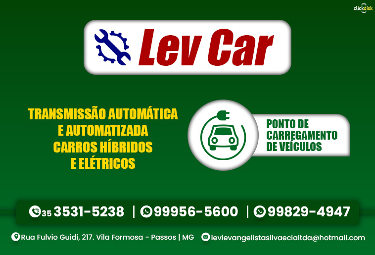LEV-CAR MECÂNICA E AUTO CENTER, 3531-5238 - Click & Disk