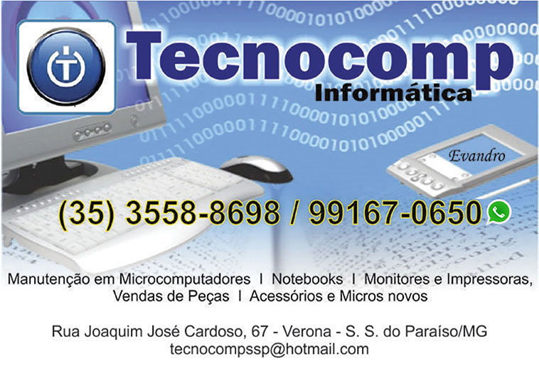 TECNOCOMP INFORMÁTICA, 3558-8698 - Click & Disk