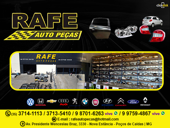 RAFE AUTO PEÇAS PARA CAMINHONETES POÇOS DE CALDAS MG