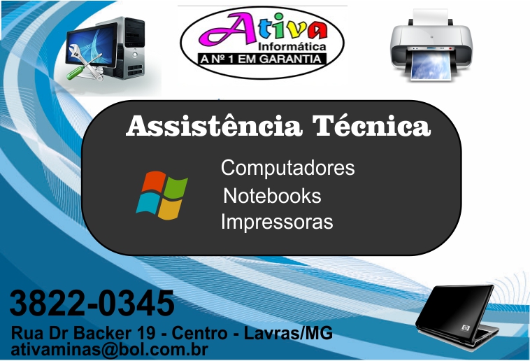 ATIVA INFORMÁTICA, 3822-0345 - Click & Disk