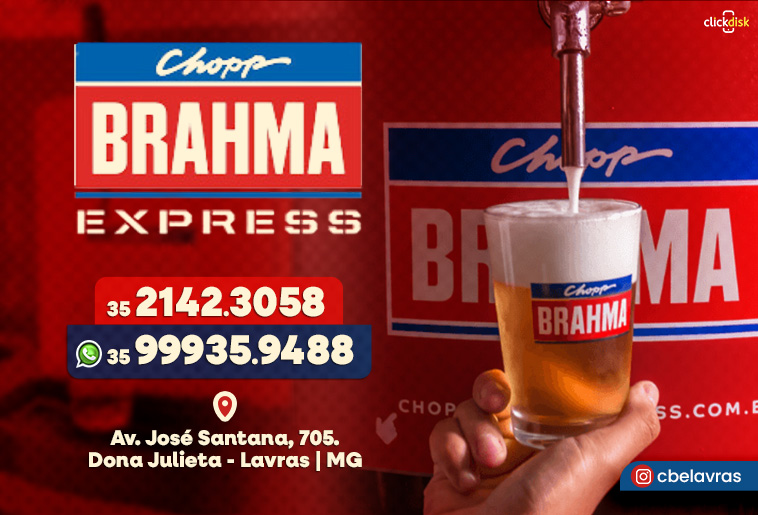 Banner CHOPP BRAHMA EXPRESS