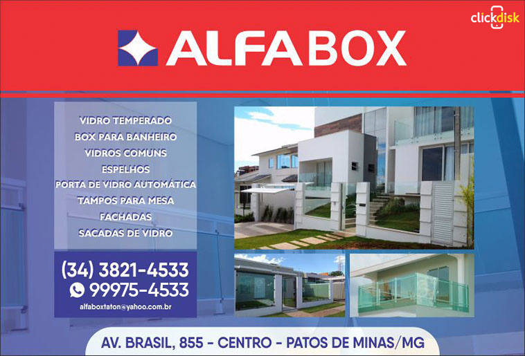 .VIDRAÇARIA ALFABOX, 3821-4533 - Click & Disk