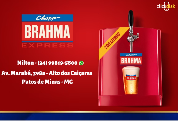 BRAHMA EXPRESS CHOPP DELIVERY, 99819-5800 - Click & Disk
