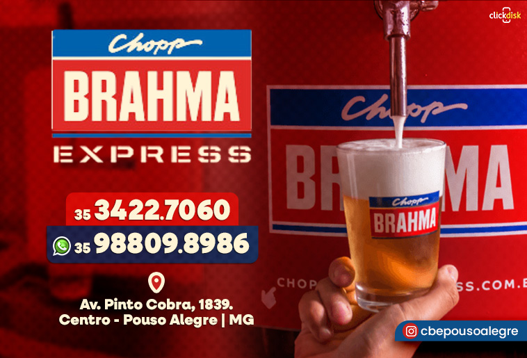 Banner DISK CHOPP BRAHMA EXPRESS