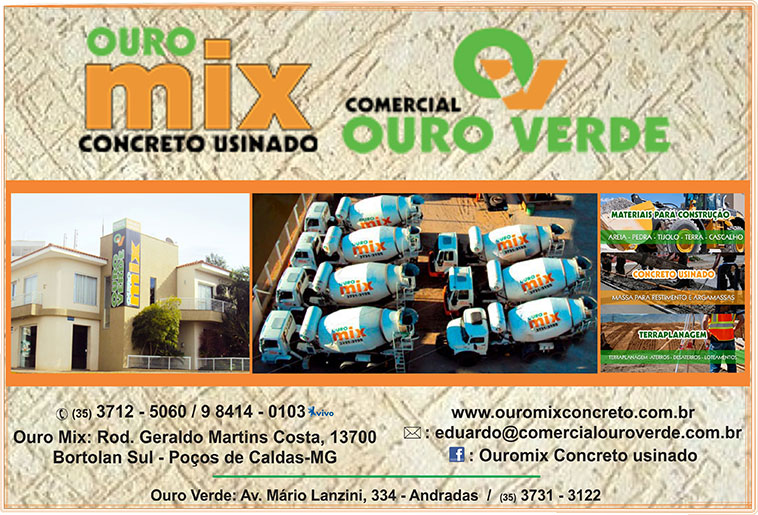 Concreto e Argamassa Poços de Caldas MG